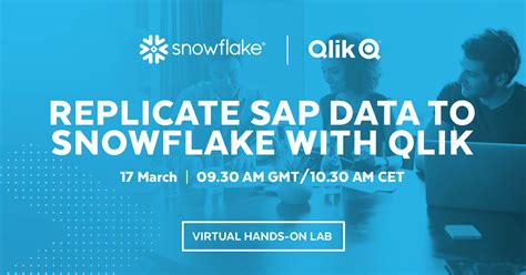 Virtual Hands On Lab Replicate Sap Data To Snowf Qlik Community