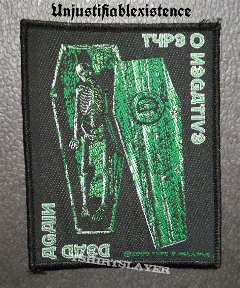 Type O Negative Type O Negative Patches Patch Unjustifiablexistences