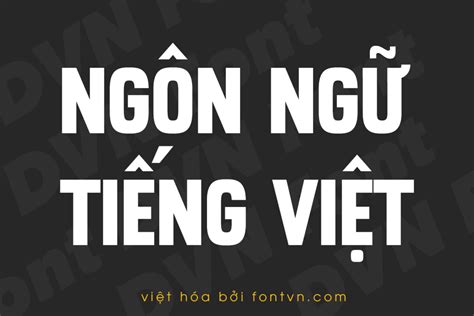 Dvn Kabo Việt Hóa Font Chữ Chuyên Dụng Cho Thiết Kế Logo Fontvn
