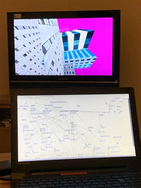 sunday afternoon puredata gem rendering randomly generated cityscapes