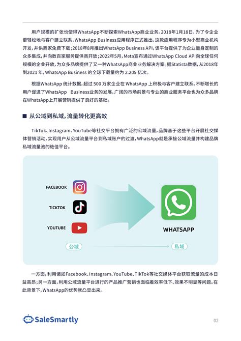 店匠科技2022跨境电商WhatsApp营销蓝皮书 先导研报