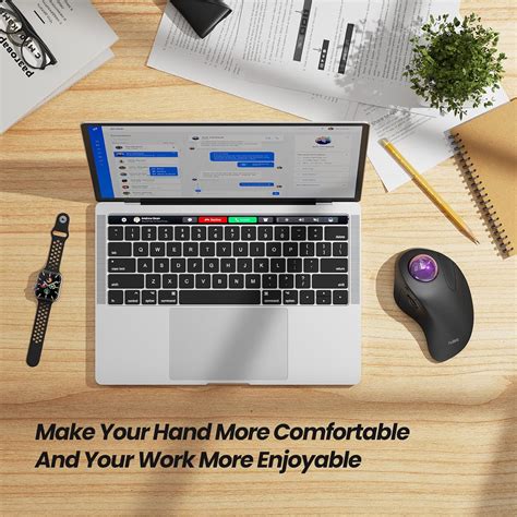 Nulea M505 Wireless Trackball Mouse Nulea Offical