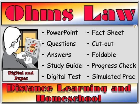 Current Electricity Ohms Law Homeschool And Distance Learning Lesson For Ks3 Teaching Resources