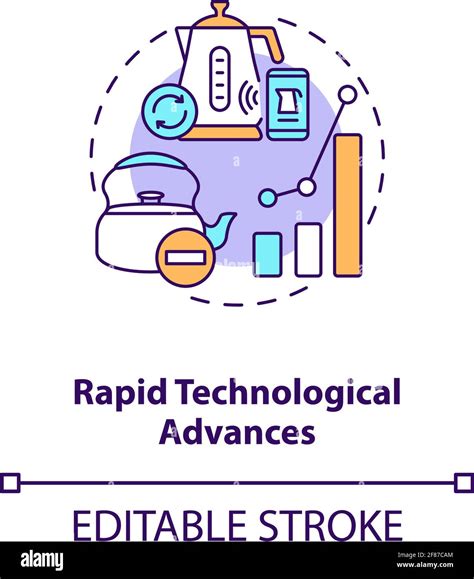 Rapid Technological Advances Concept Icon Stock Vector Image And Art Alamy