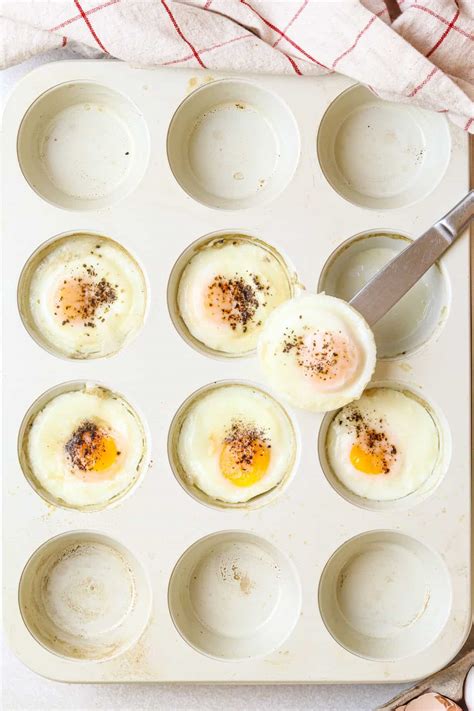 Oven Poached Eggs Food Faith Fitness