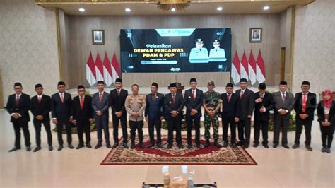 Lantik Direksi Perumdam Jember Bupati Hendy Targetkan 100 Ribu Pelanggan