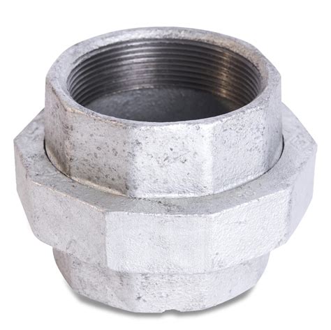 Conexão União Galvanizada Assento Cônico Bronze 2 1 2 Em Oferta