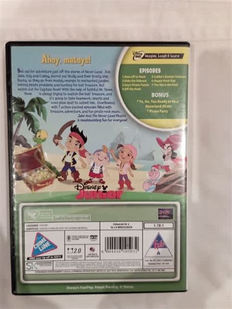 Tv Series Jake And The Never Land Pirates Yo Ho Mateys Away [dvd