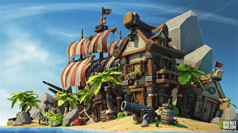 Custom 3D Game Assets Low Poly 3D Art