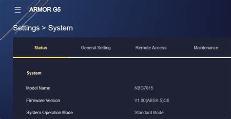 How To Upgrade Armor G5 Firmware — Zyxel Community