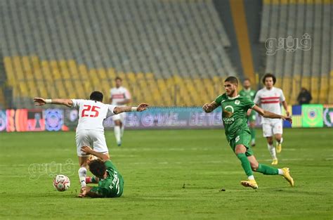 تعادل سلبي بين الزمالك والمصري بعد مرور 15 دقيقة