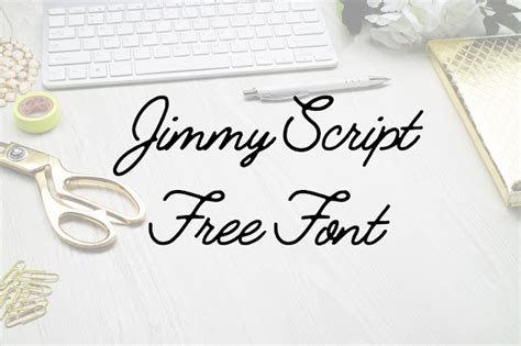 DLOLLEYS HELP Jimmy Script Free Font