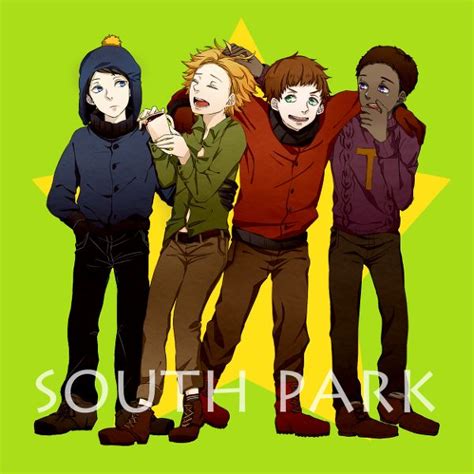 Token Black Clyde Donovan Craig Tucker Tweek Tweak South Park