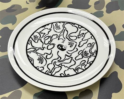 A Bathing Ape Bape X Joshua Vides Plate Happyjagabee Store