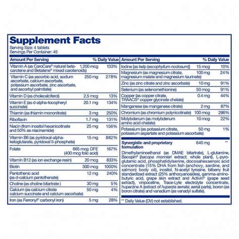 Focus Factor Nutrition For The Brain 150 Tablets