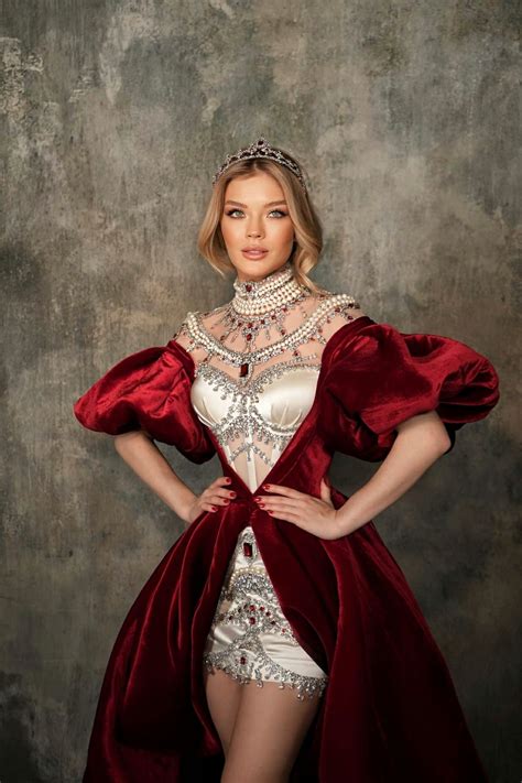 Anna Linnikova Vestiti Fotografia Di Moda Abiti Rossi