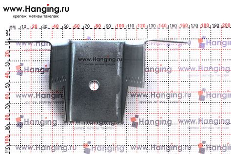 Опора бруса открытая 50х140 OBR R 50*140. Купить опору под брус 50 мм.