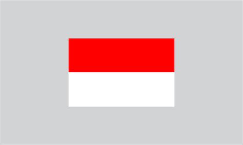 Premium Vector Indonesia Flag Vector Illustration Flag Icon Standard Color Standard Size A