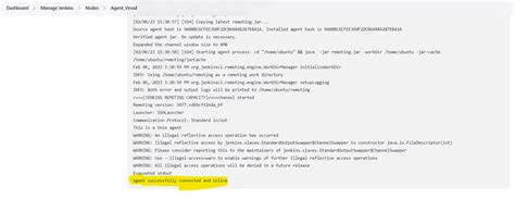 Jenkins代理到使用ssh密钥的主节点连接在代理上部署项目 Jenkins Agent To Master Node