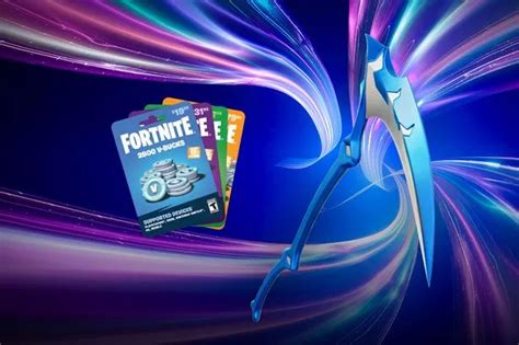 Fortnite V Bucks Card Deal Gives Players A Free Midnight Scythe Pickaxe