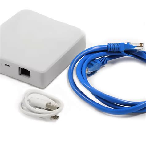 Ethernet Zigbee Gateway Hub With Dc 5v Power Supply And 1a Input Gaotek Gao Tek