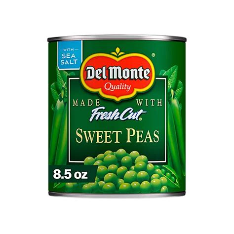 Del Monte Fresh Cut Sweet Peas 85 Oz Jewelosco