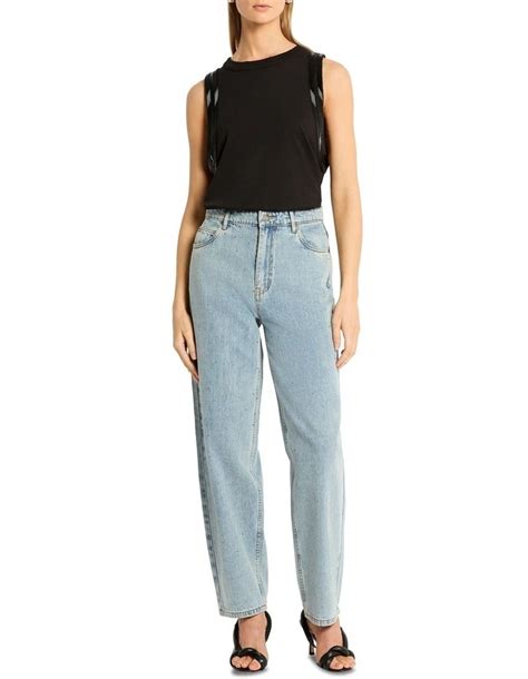 Sass And Bide Mark My Words Tank In Black Myer