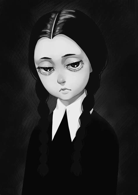 Aesthetic Wednesday Addams Wallpapers Wallpaper Cave
