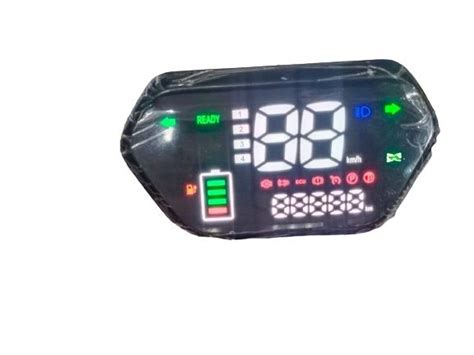 E Bike Digital Display Odometer Speedometer 48 72v For Electric Scooter