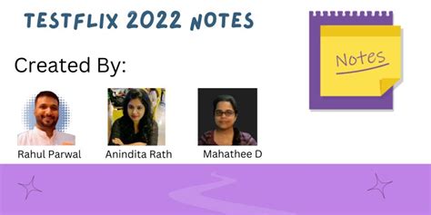 Anindita Rath On Linkedin Testflix Community Learning Notetaking Event Thankyou 17 Comments