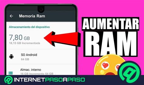 Como Se Expande La Memoria Interna De Un Celular Android DonComo