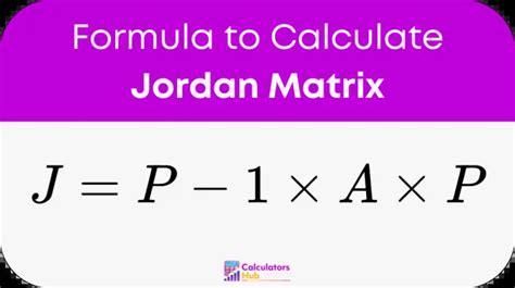 Jordan Matrix Calculator Online