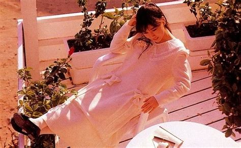高井麻巳子 Cue 80s Photo Session 80s Girls 80s Photos Long Sleeve Dress