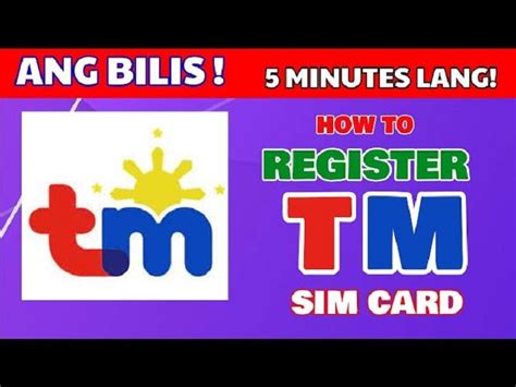 Quick Guide Tm Sim Card Registration Made Simple