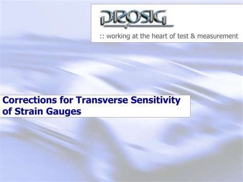 Transverse Sensitivitypptx