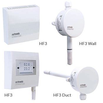 Mid Range Industrial Humidity Transmitters HVAC Rotronic HygroFlex