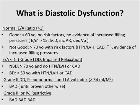 Ppt Diastolic Dysfunction As Diagnosed And Quantified By Echocardiography Powerpoint