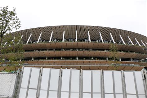 Kengo Kumas Completed Olympic Stadium For Tokyo 2020 【free Cad