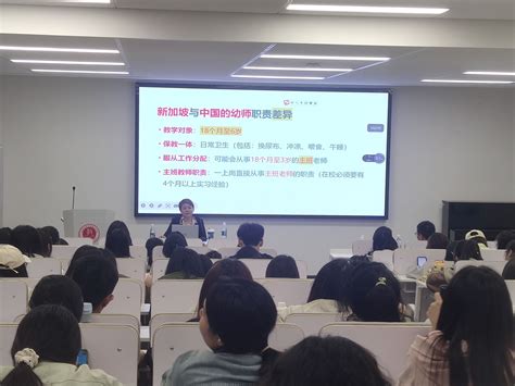 新加坡人民行动党社区基金会幼儿园PCF到西译举办专场就业宣讲会 西安翻译学院教育学院