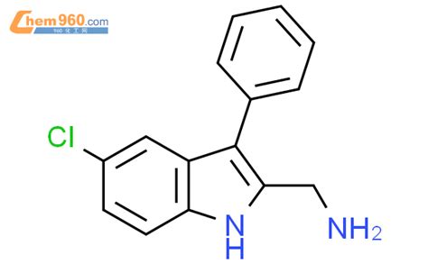 21139 28 6 1h Indole 2 Methanamine 5 Chloro 3 Phenyl 化学式、结构式、分子式、mol、smiles 960化工网