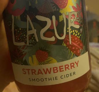 Сидр (Лазур Страбери) Lazur strawberry smoothie cider бут 0,75л купить ...