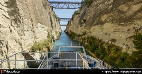 Corinth Canal In Isthmia