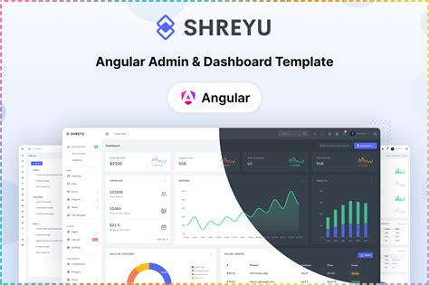 Shreyu Angular Admin And Dashboard Template