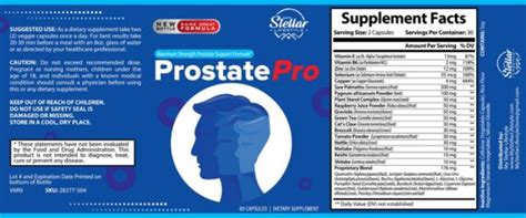 Prostate Pro 60 Capsules My Stellar Lifestyle