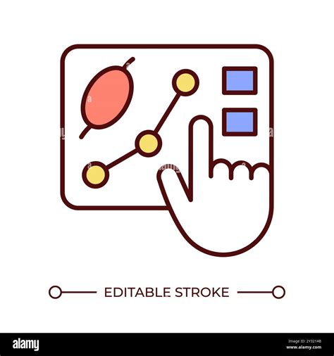 Lymph Node Diagram Rgb Color Icon Stock Vector Image And Art Alamy