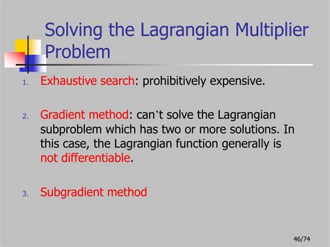 ppt lagrangian relaxation and network optimization powerpoint