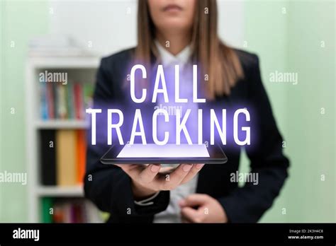 Conceptual Display Call Tracking Internet Concept Organic Search Engine Digital Advertising