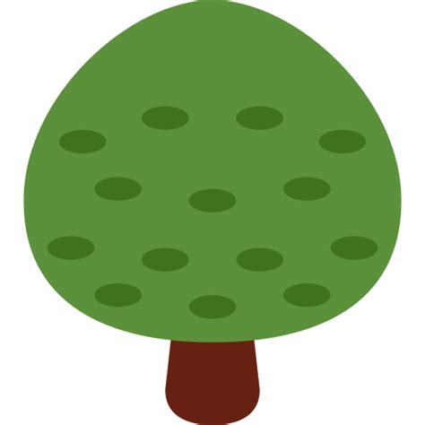 Deciduous Tree Emoji Meaning Usage