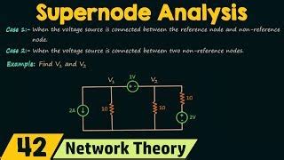 Supernode Analysis Explained For Circuits Doovi