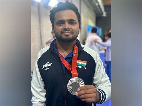 Paris Paralympics Manish Narwal Bags Silver In Mens 10m Air Pistol Sh1 Pistol Final Times Of